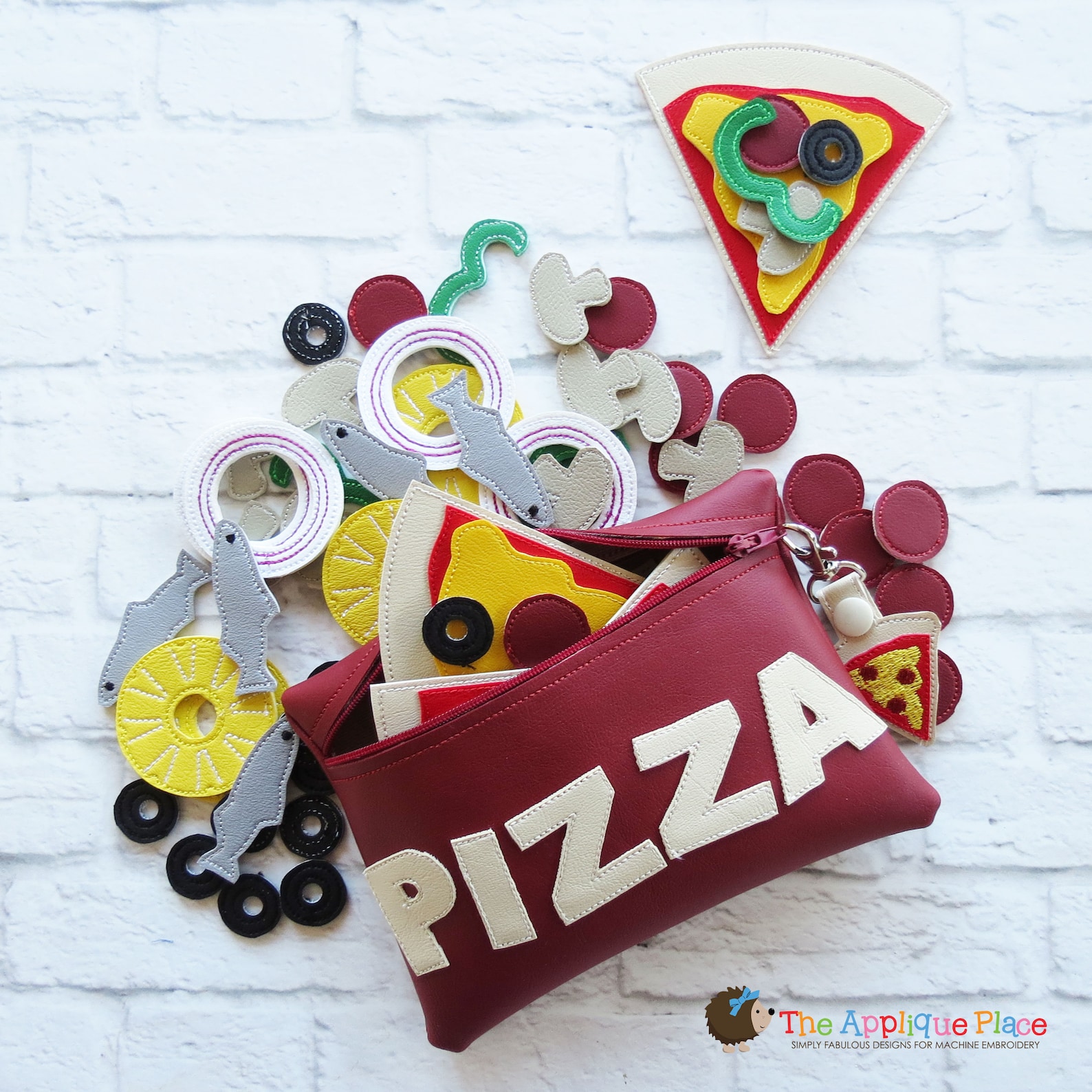 ITH Pizza Play Set Embroidery Pattern - Pretend Play - Machine ...