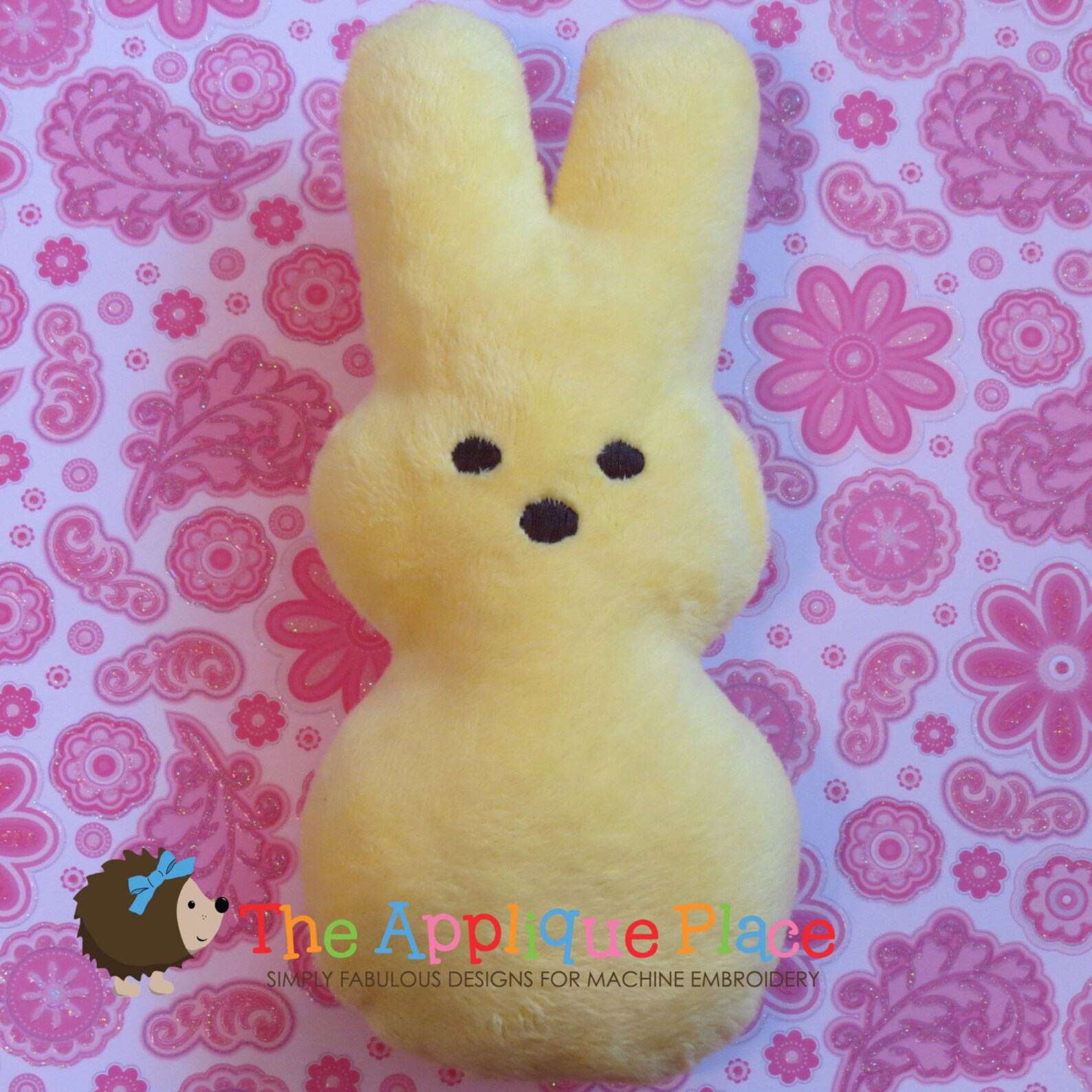 Marshmallow Bunny * Softie Stuffie Plushie * in the Hoop ITH * Machine ...