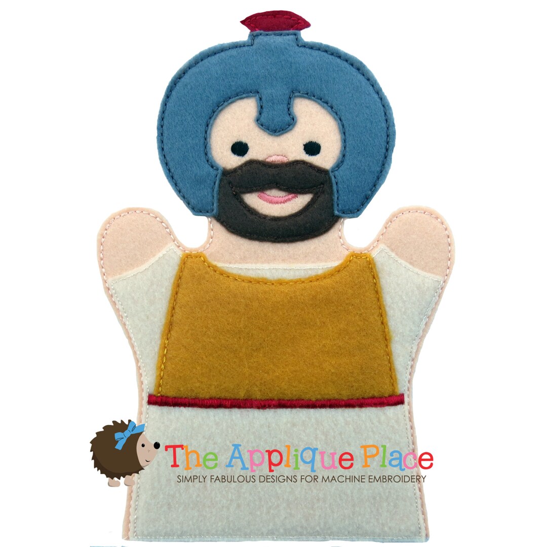 Caesar Augustus Hand and Finger Puppet in the Hoop Machine Embroidery ...