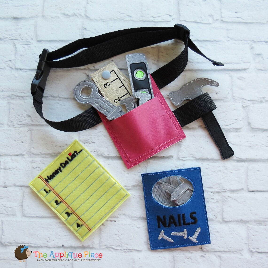 ITH Tool Belt Play Set Embroidery Pattern Pretend Play | Etsy