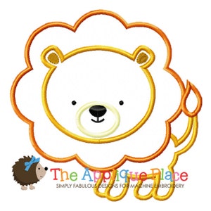 Lion Applique Design , Instant Digital Download File for Machine ...