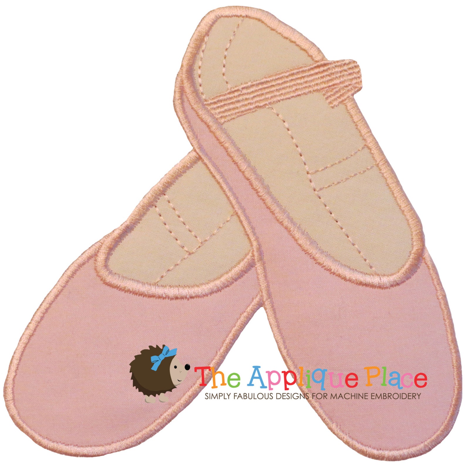 Ballet Shoes Applique Design Instant Digital Download File - Etsy