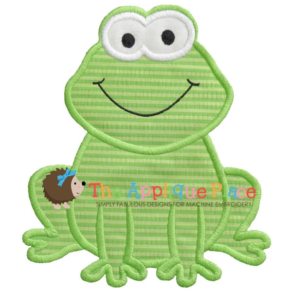 Frog Applique Etsy
