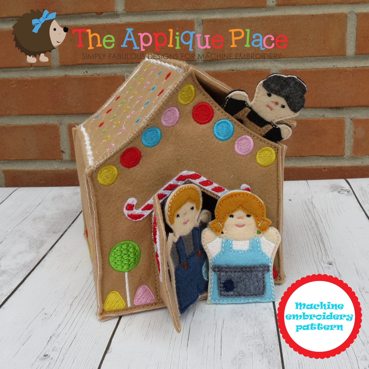 Finger Puppets Embroidery Design - Hansel and Gretel - in the Hoop ...