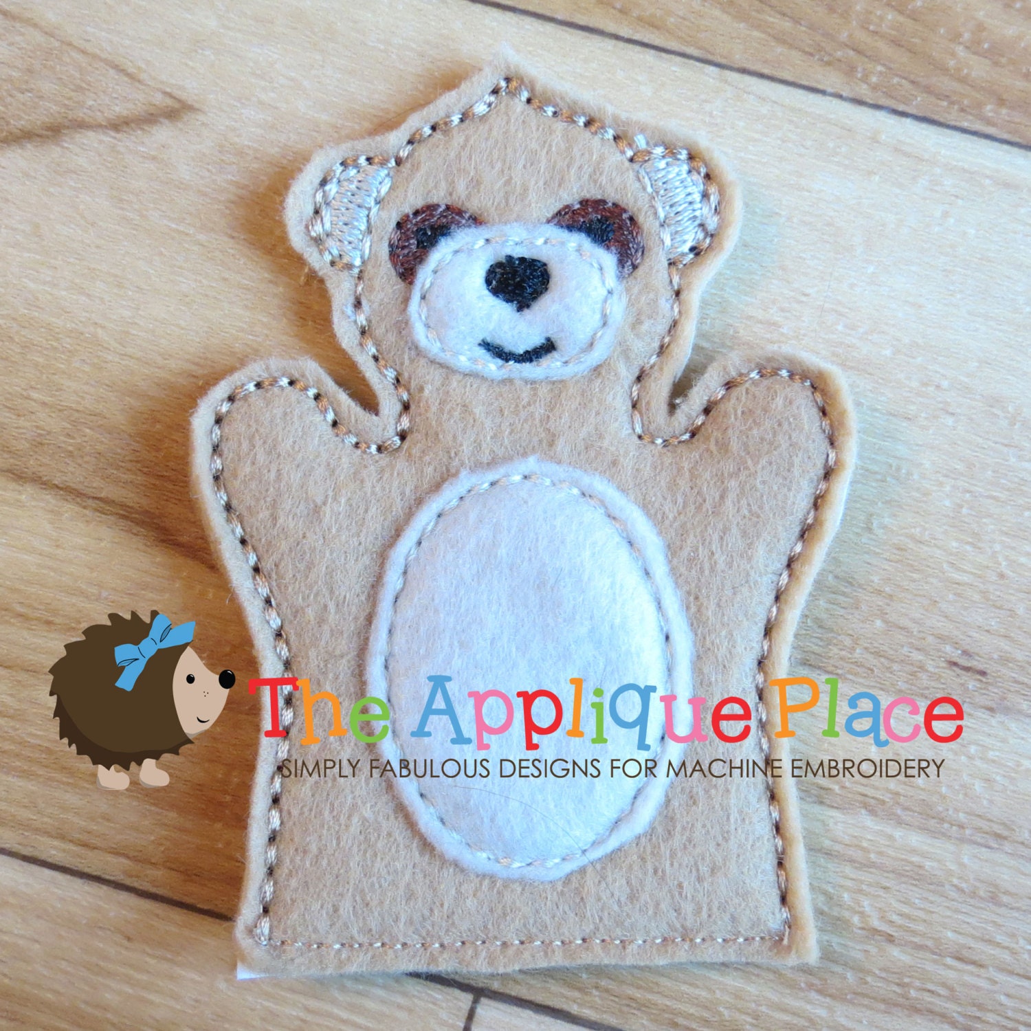 Meerkat Hand and Finger Puppet In The Hoop Machine Embroidery | Etsy