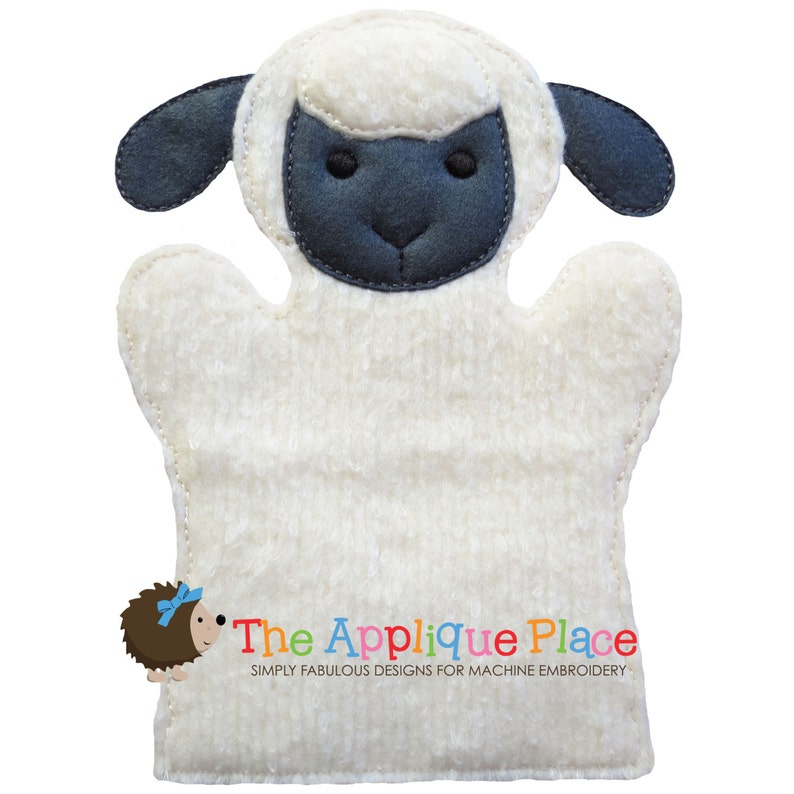 Lamb Puppet Design Hand and Finger Puppet in the Hoop - Etsy