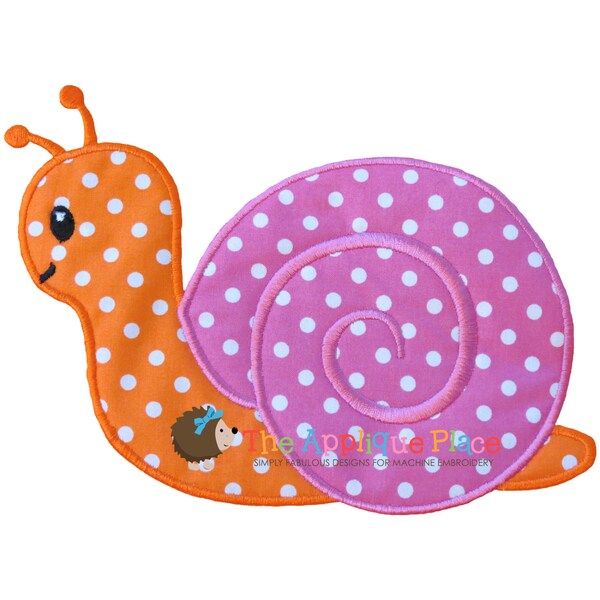 Snail Applique - Etsy