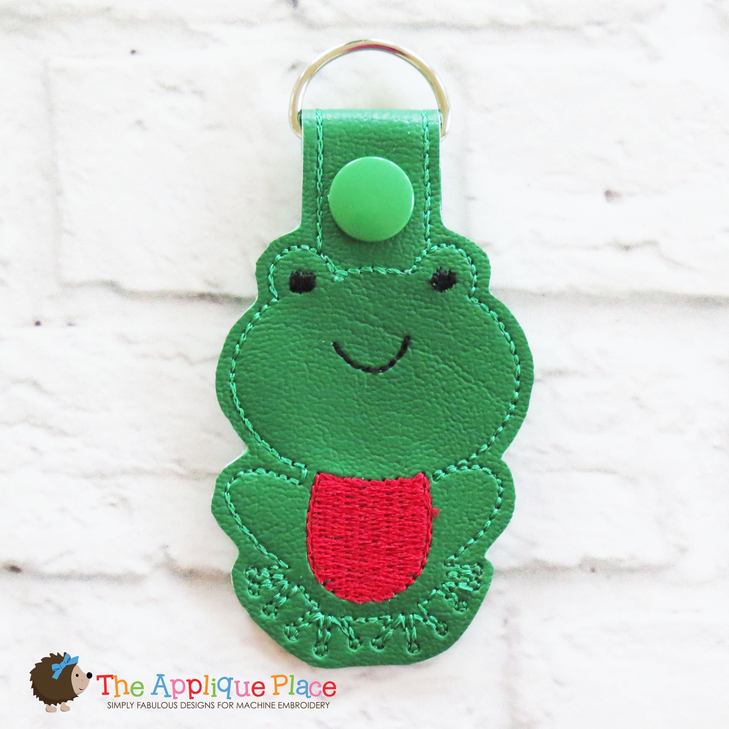 Key Fob Embroidery Design Tree Frog Embroidery PATTERN | Etsy