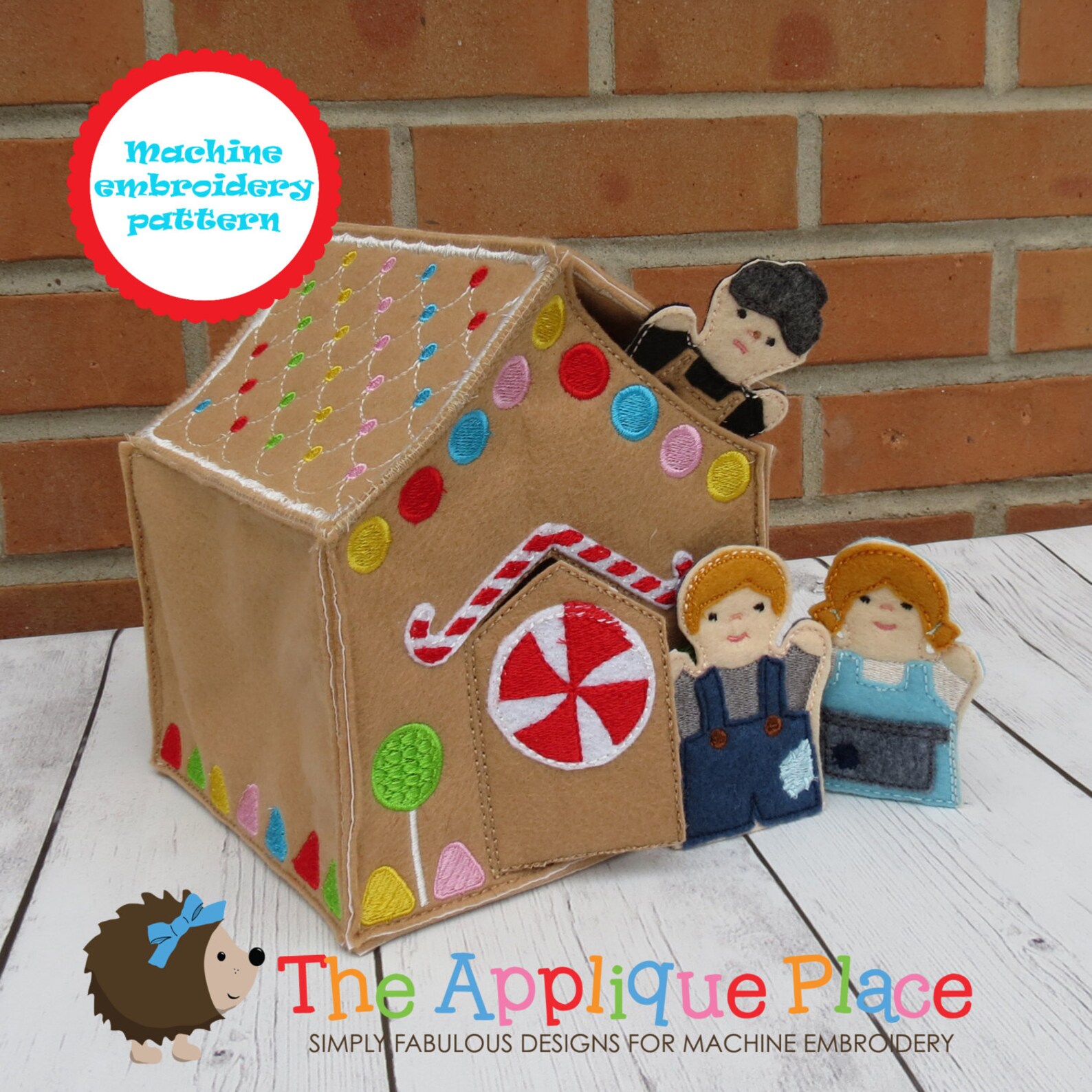 Finger Puppets Embroidery Design - Hansel and Gretel - in the Hoop ...