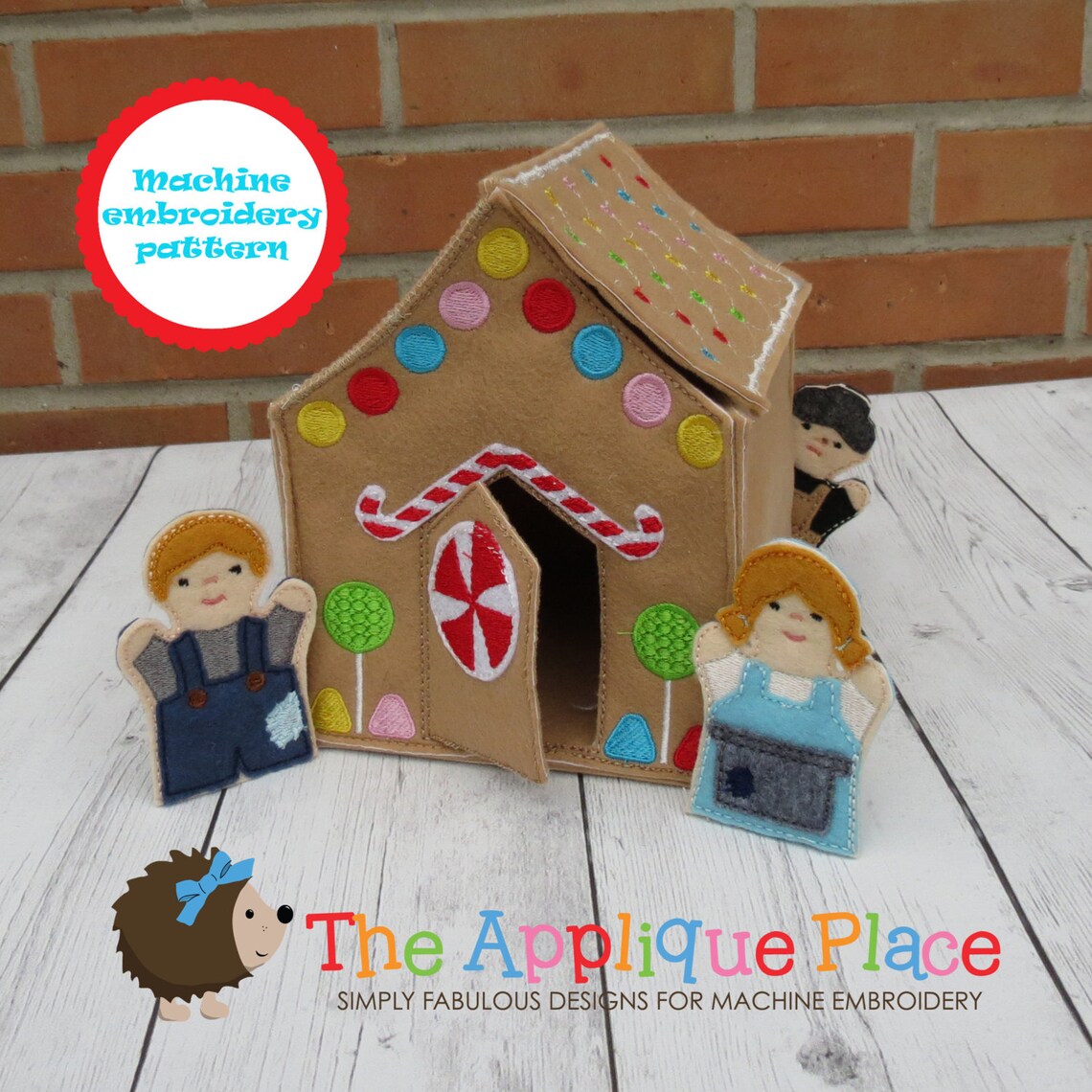 Finger Puppets Embroidery Design - Hansel and Gretel - in the Hoop ...