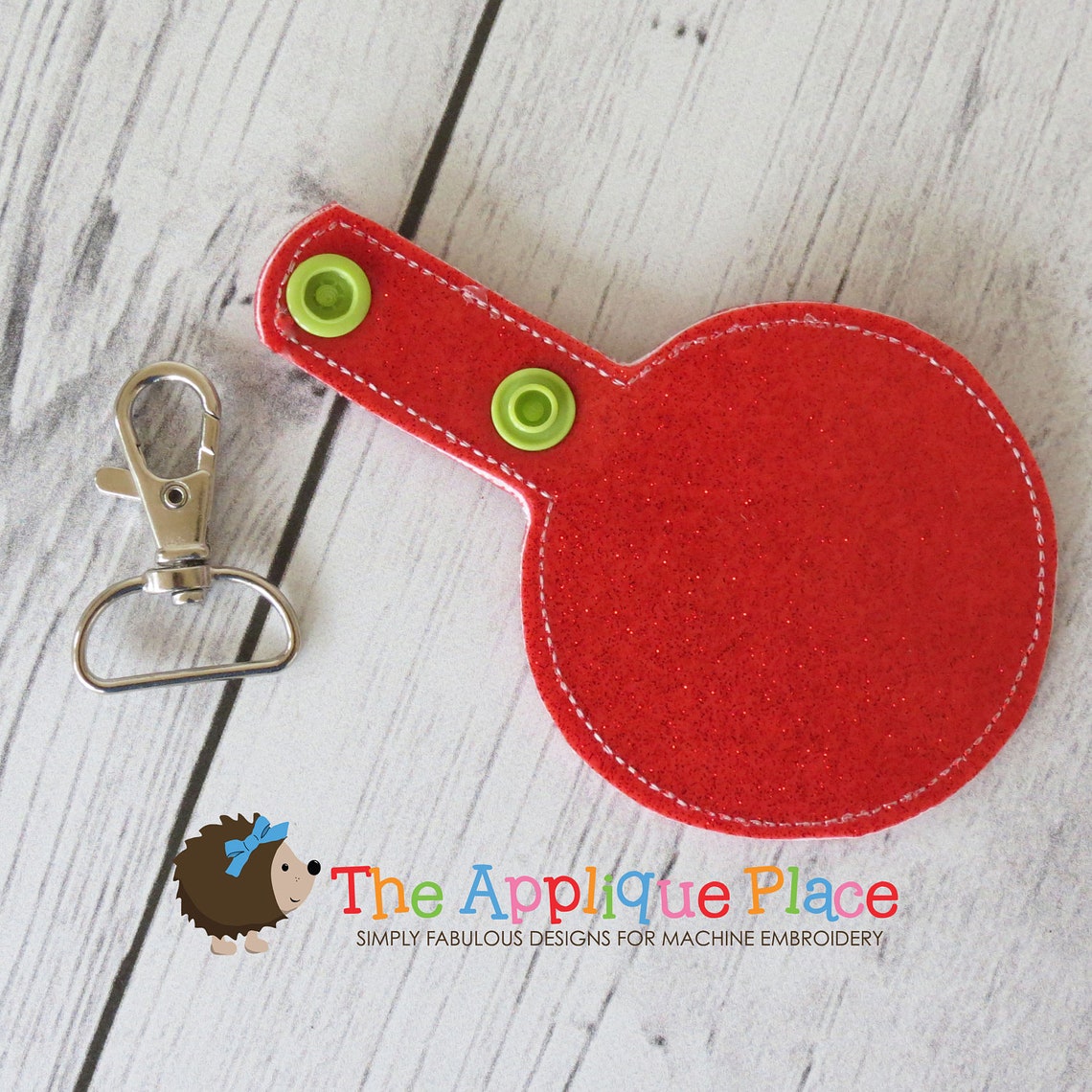 ITH Key Fob Embroidery Design Snap Tab Apple Machine - Etsy