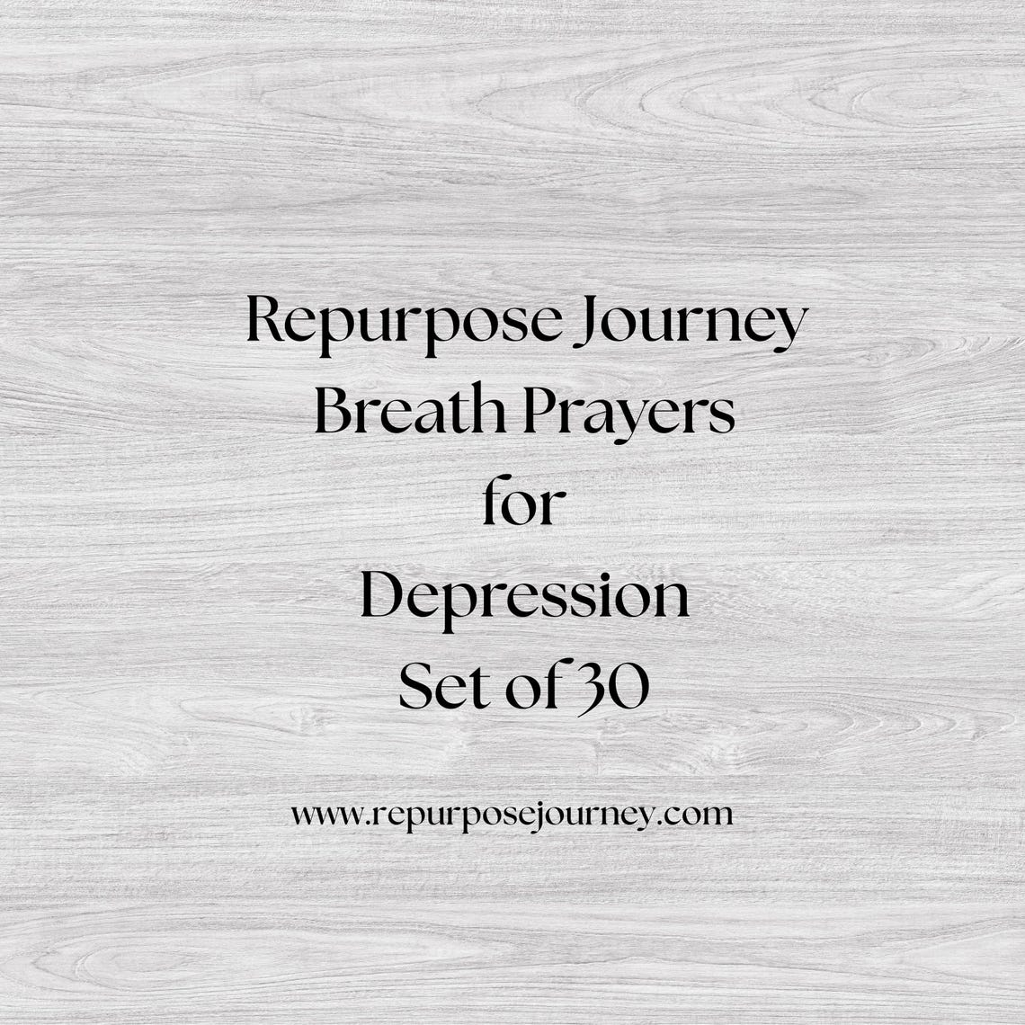 30 Breath Prayers for Depression With Scripture - Digital Download ...