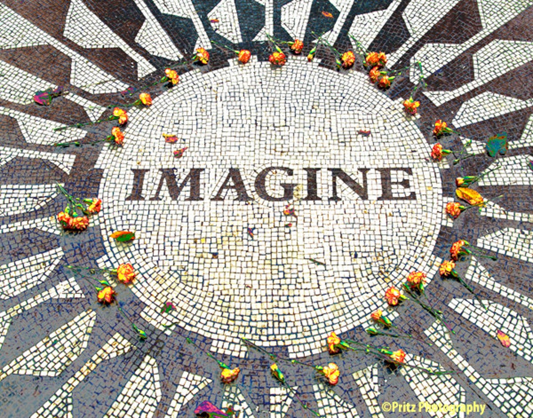Imagine, Strawberry Fields, Central Park, 8"x10"-16"x20" Prints - Etsy