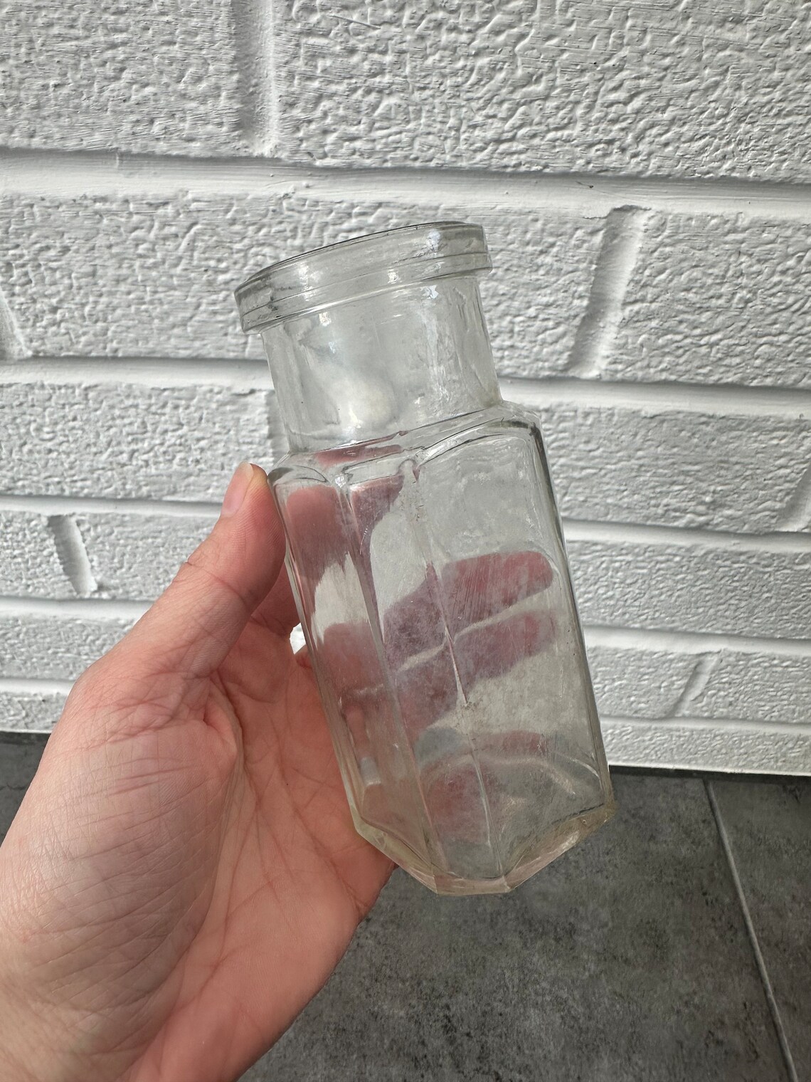 Art Deco Style Glass Jar Pickles Condiments Preserve 1900s - Etsy