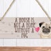 Pug Wall Sign for Pug Lovers - Etsy