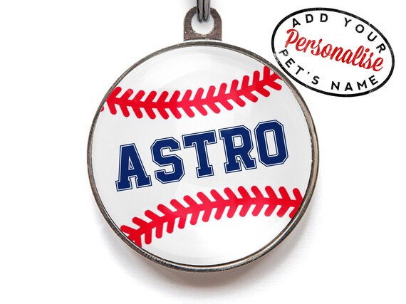 Baseball Dog Tags Personalized Name Tag for Cats and Dogs - Etsy