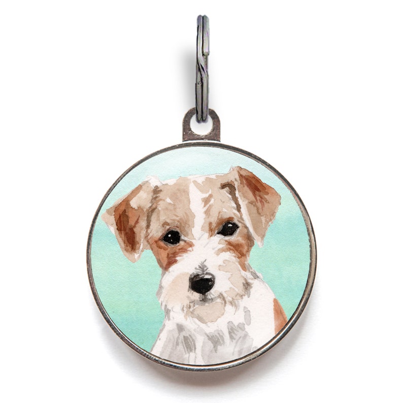Jack Russell Dog Tag Jack Russell Disc Jack Russell Terrier - Etsy