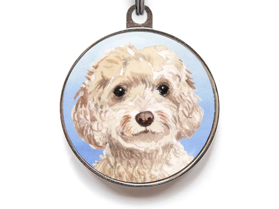 Cockapoo Dog Tag, Cockapoo ID Tag, Collar Tag for Cockapoo Gift - Etsy