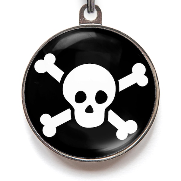 Skull Dog Tag - Etsy