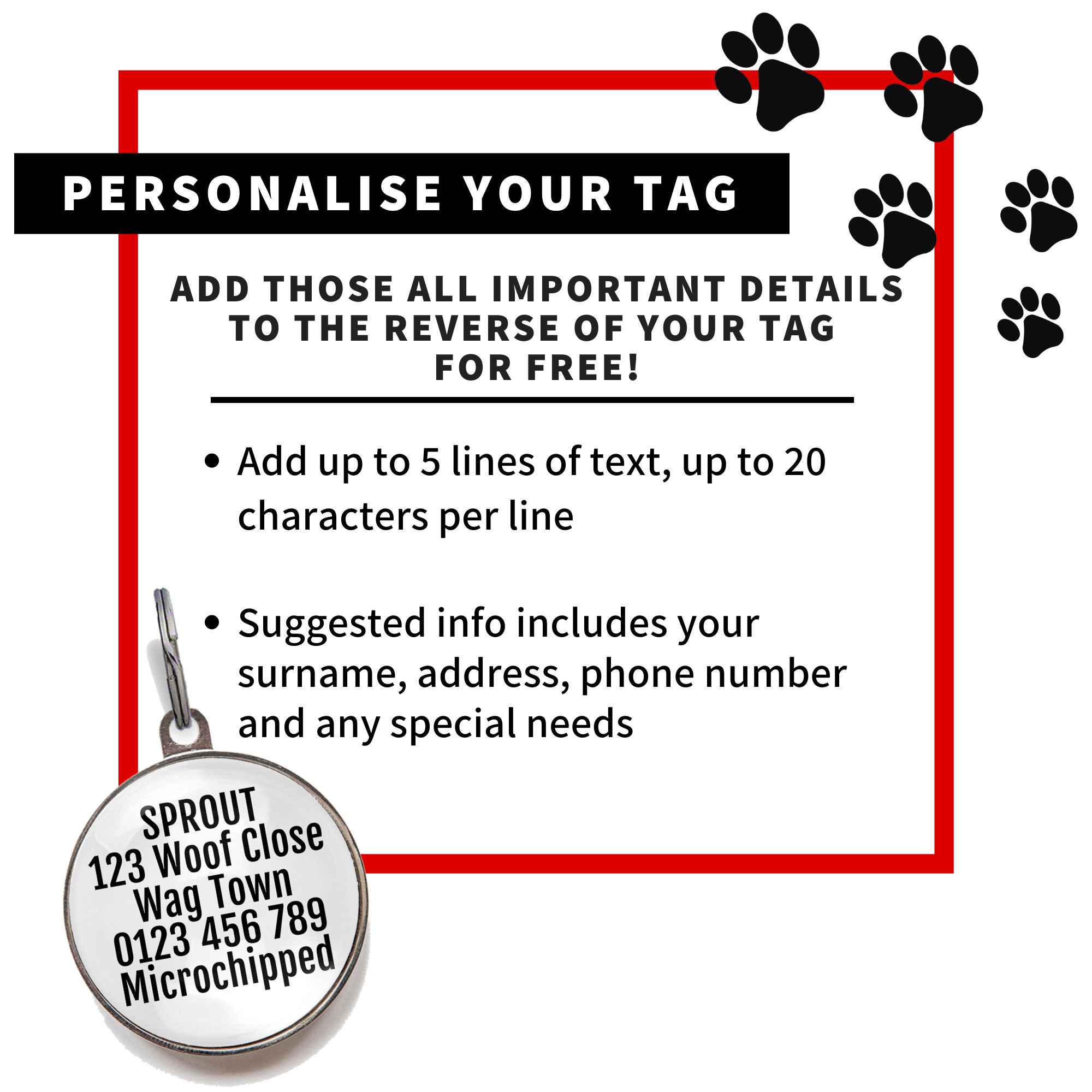 Funny Pet ID Tag I Do A Thing Called What I Want - Etsy UK