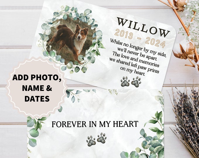 Stamped Rainbow Bridge Teardrop Memorial Ornament, Rainbow Bridge Pet ...