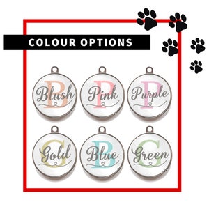Monogram Dog Tag, Personalized Pet Tag, Dog Name Tag - Etsy UK