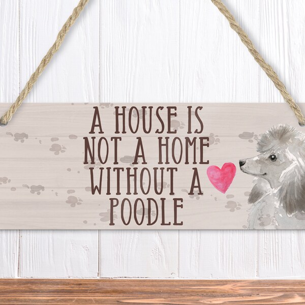 Poodle Sign - Etsy