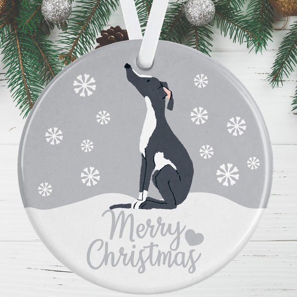 Greyhound Christmas - Etsy