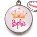 Poppy Dog Tag, Flower Pet Tag, Dog Name Tag Personalised Pet Tag - Etsy