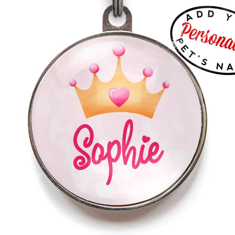Princess Dog Tags - Etsy