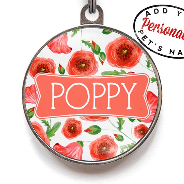 Poppy Flower Collar - Etsy