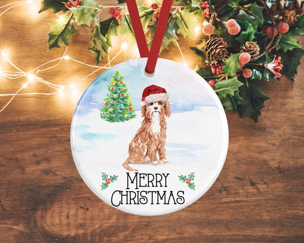 Cavapoo Christmas Decoration Cavapoo Christmas Ornament | Etsy UK