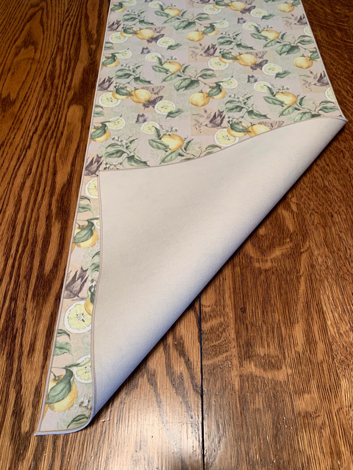 Lemon Table Runner Lemon Decor Lemon Kitchen Decor Summer - Etsy