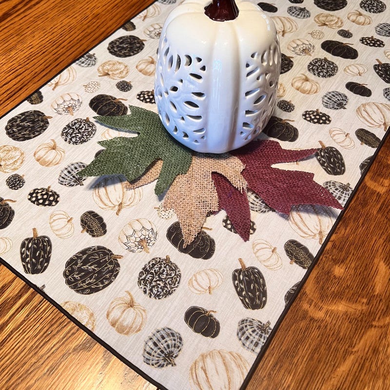 Fall Table Runner - Etsy