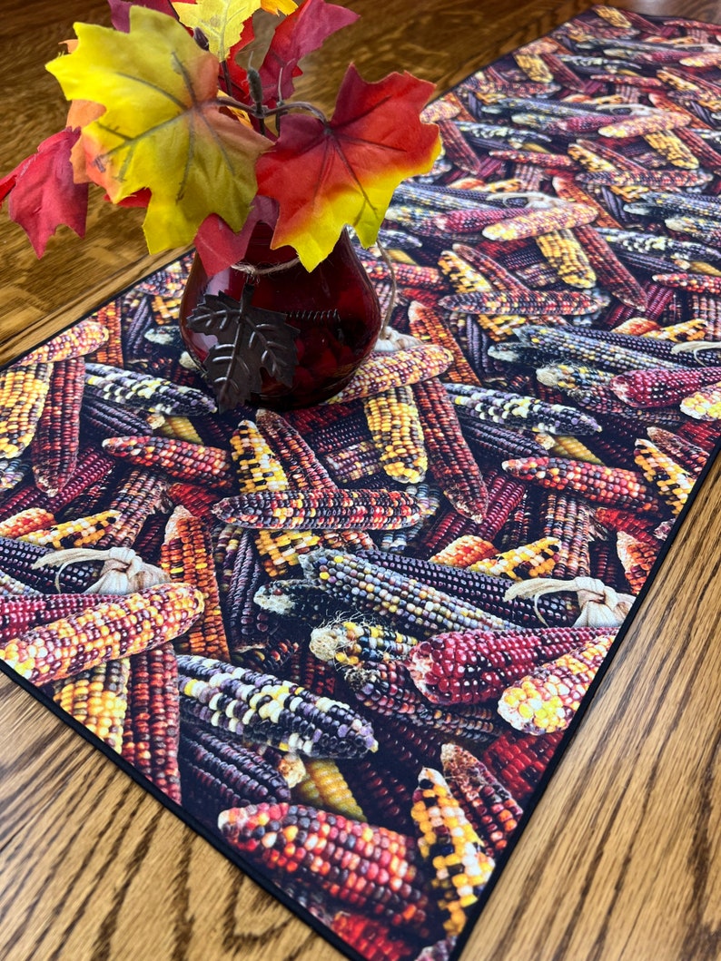 Autumn Table Runner Fall Table Runner Thanksgiving Table - Etsy