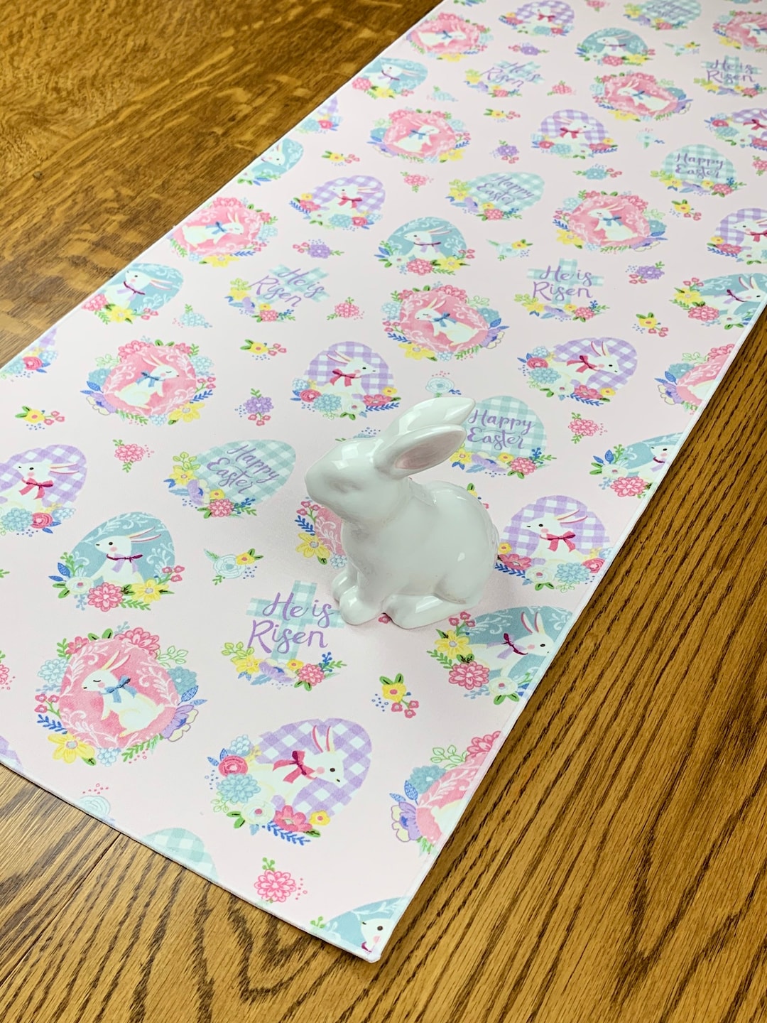 Easter Table Runner, Pastel Table Runner, Easter Runner, Easter ...
