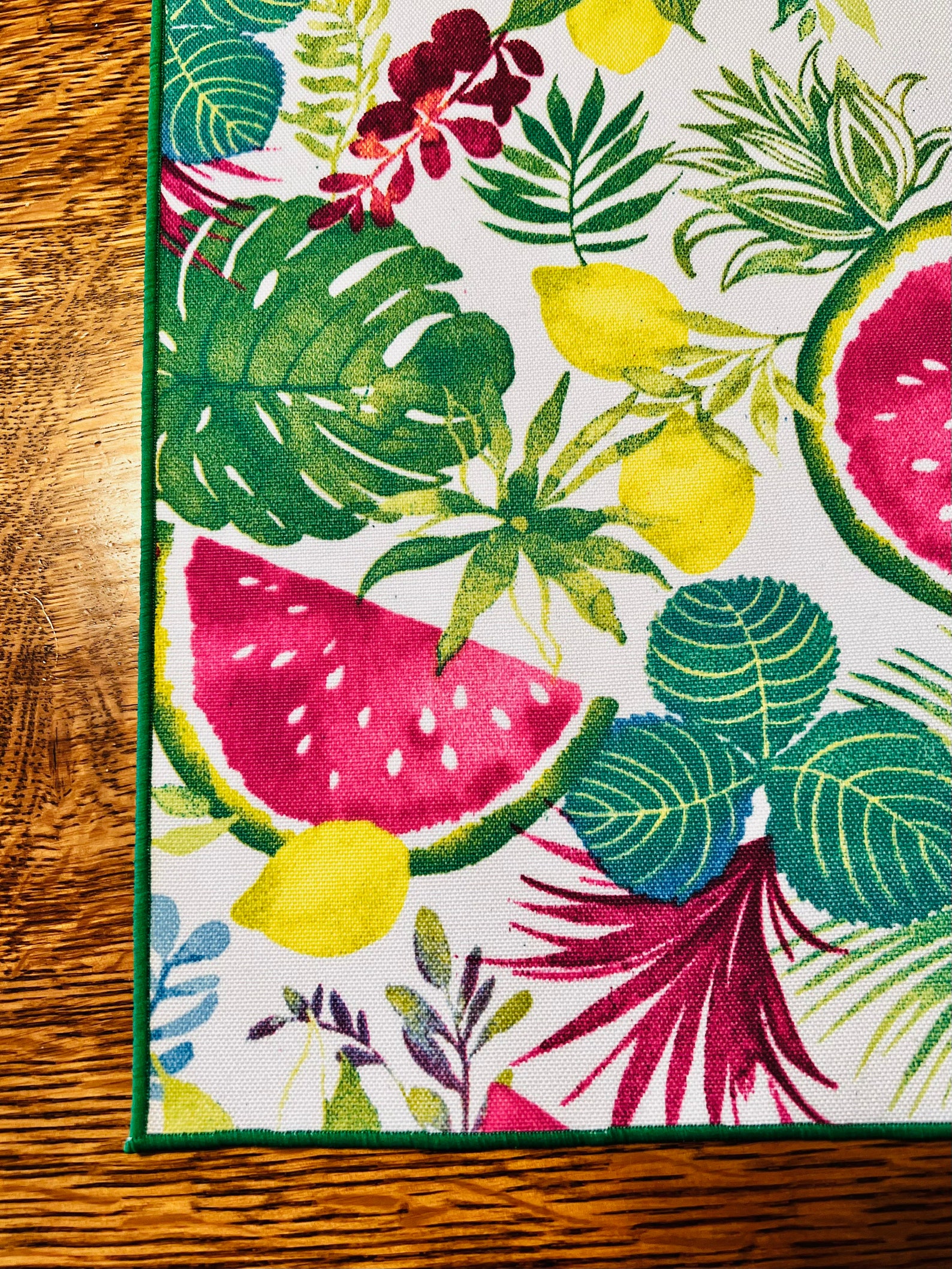 Watermelon Table Runner, Summer Table Runner, Watermelon Decor ...