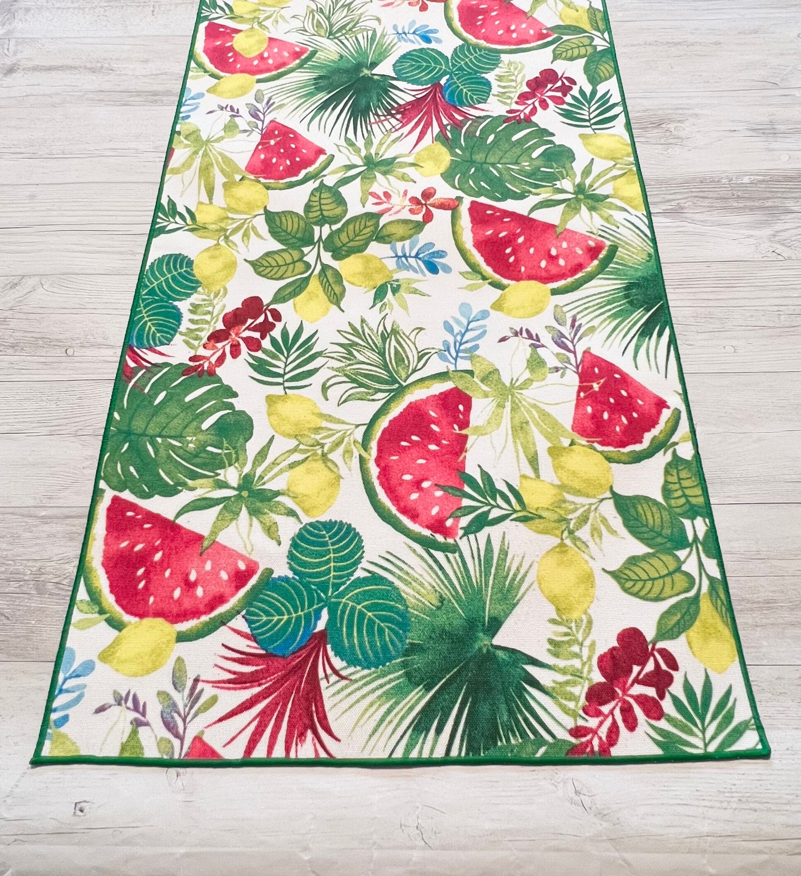 Watermelon Table Runner, Summer Table Runner, Watermelon Decor ...