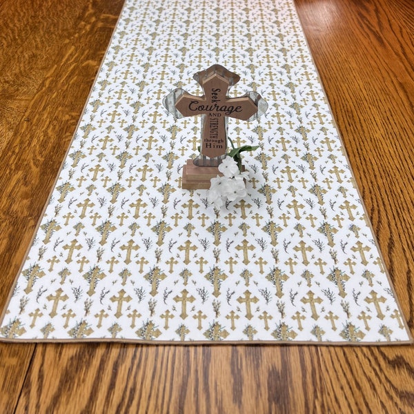 Easter Christian Table Runner - Etsy