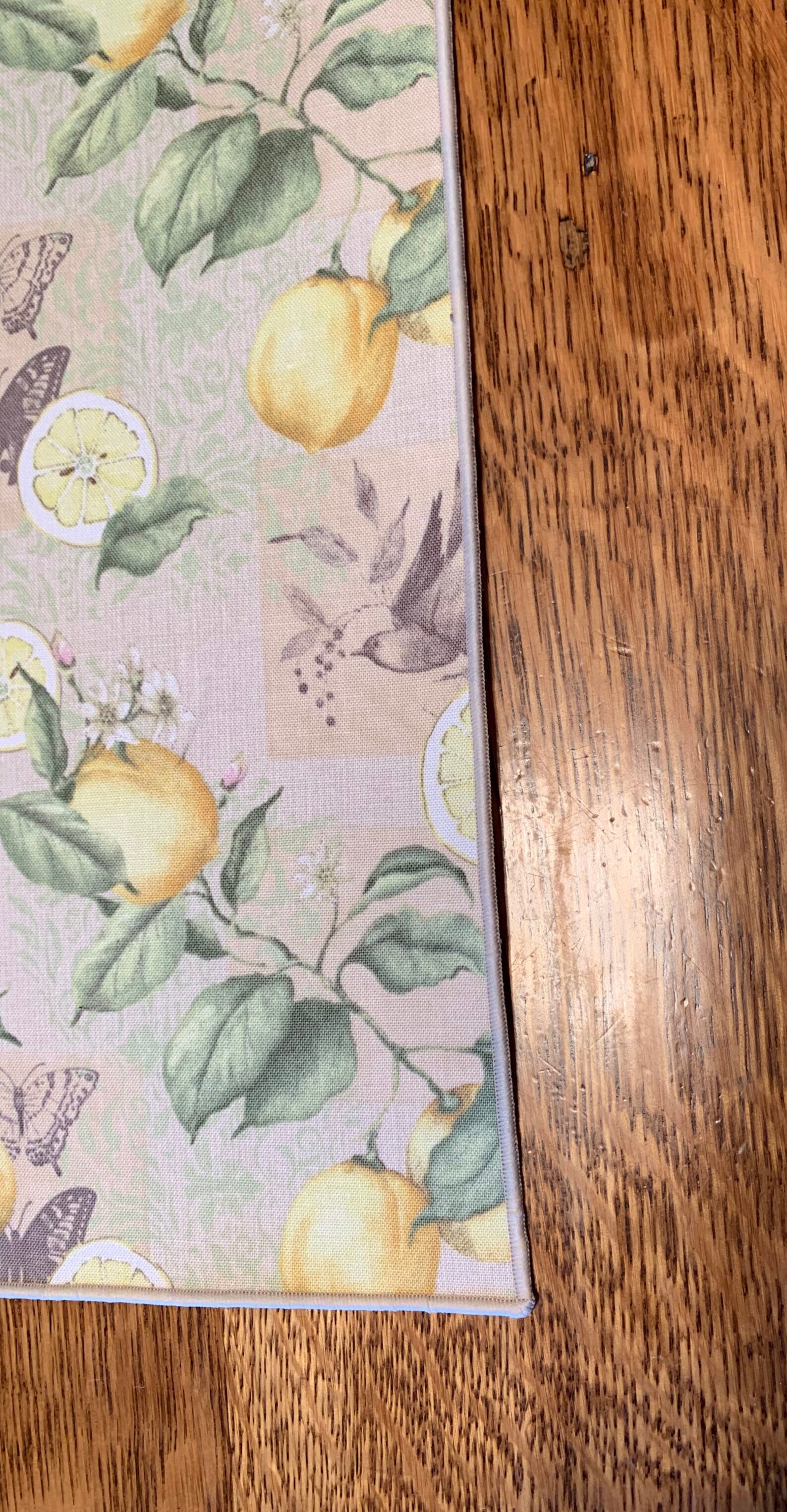 Lemon Table Runner Lemon Decor Lemon Kitchen Decor Summer - Etsy