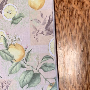 Lemon Table Runner, Lemon Decor, Lemon Kitchen Decor, Summer Table ...