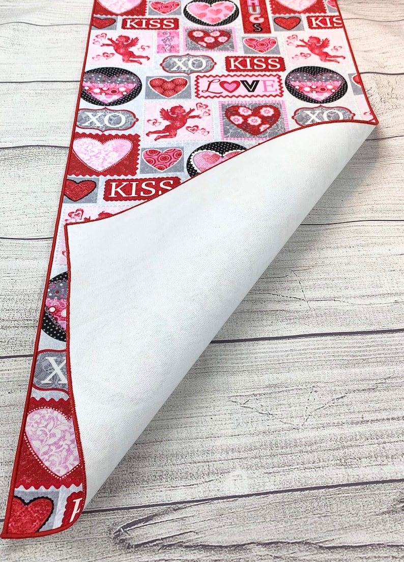 Valentines Runner Valentine Table Runner Runner Valentines - Etsy
