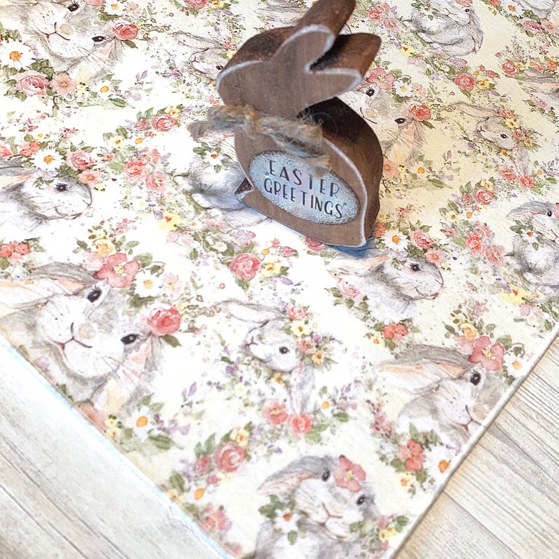 Bunny Table Runner - Etsy