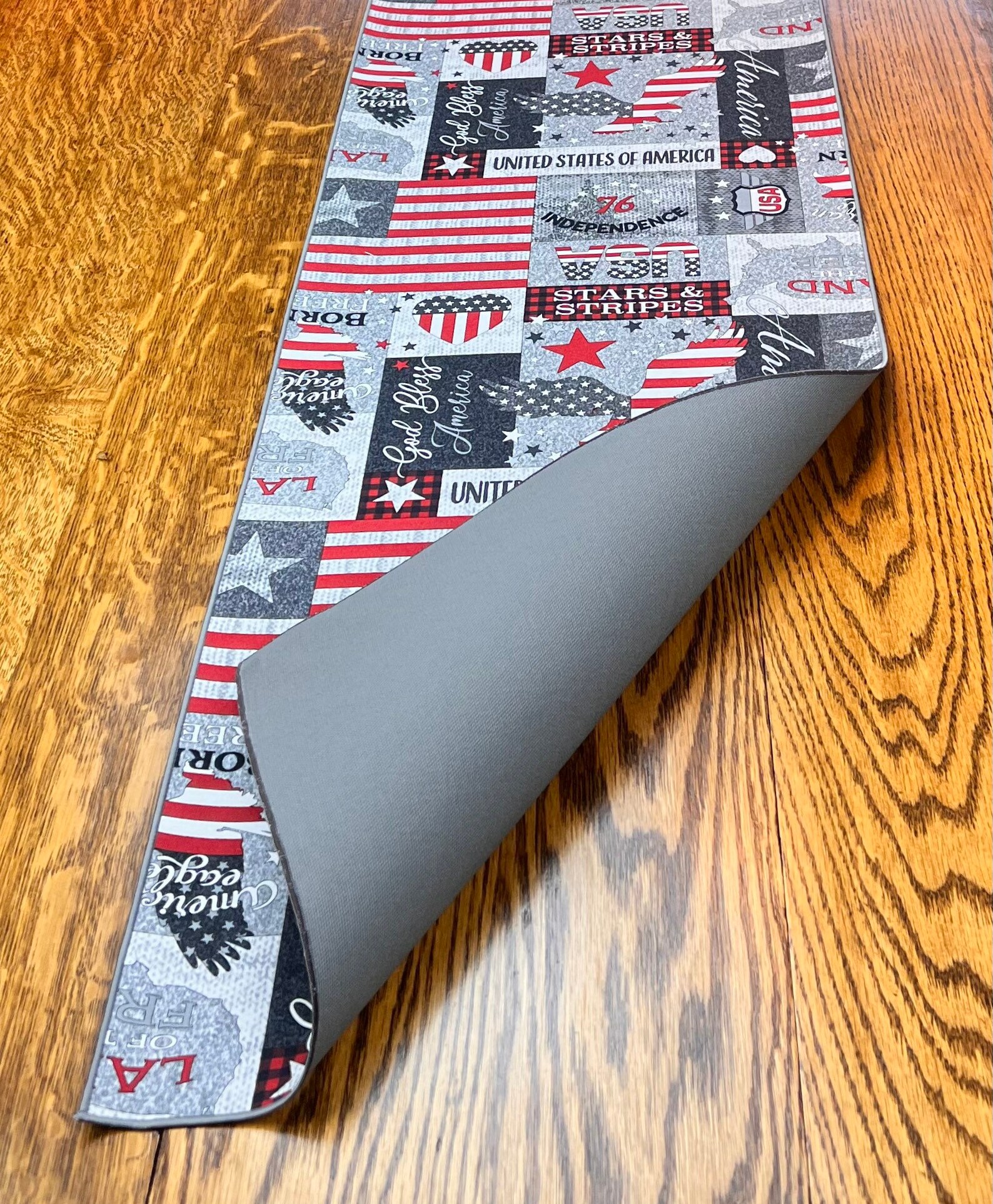 Patriotic Table Runner Patriotic Decor Fourth of July Decor - Etsy