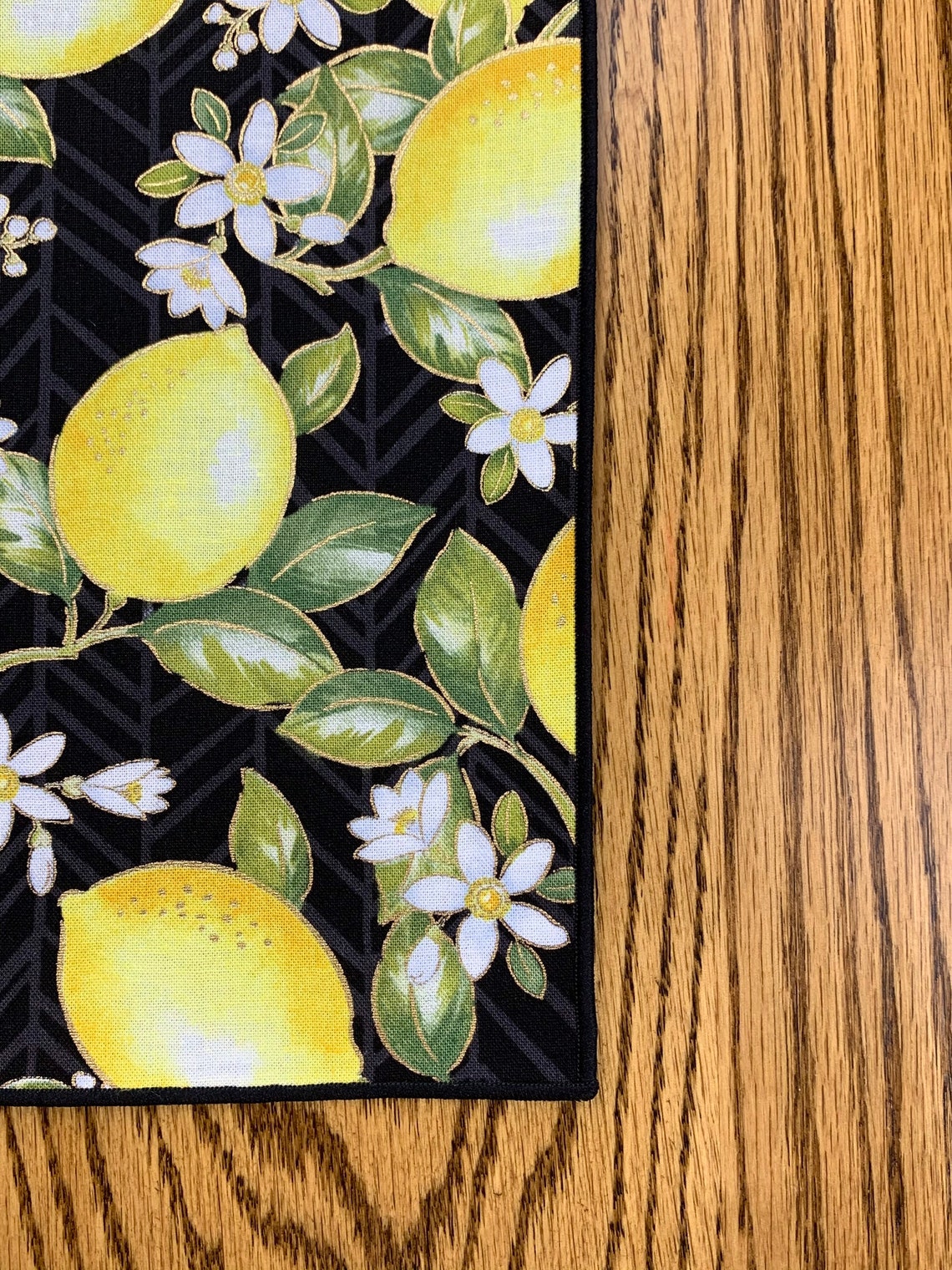 Lemon Table Runner Lemon Kitchen Decor Lemon Decor Summer - Etsy