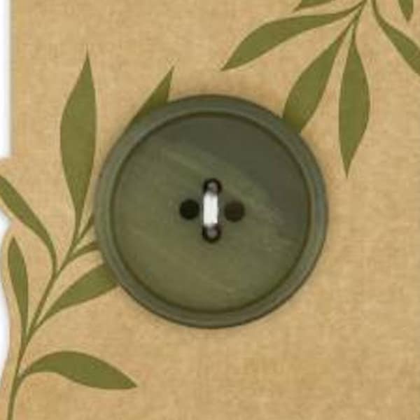 Olive Green Buttons - Etsy