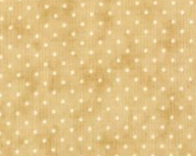 Beige Tan Dots Moda Quilt Fabric Essential Dots 8654-43 by the Fat ...