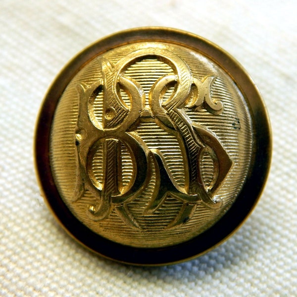 Brass Uniform Button - Etsy