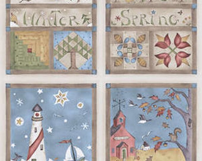 Red Rooster Quilt Fabric Its Elementary Panel 100% Cotton Designer ...