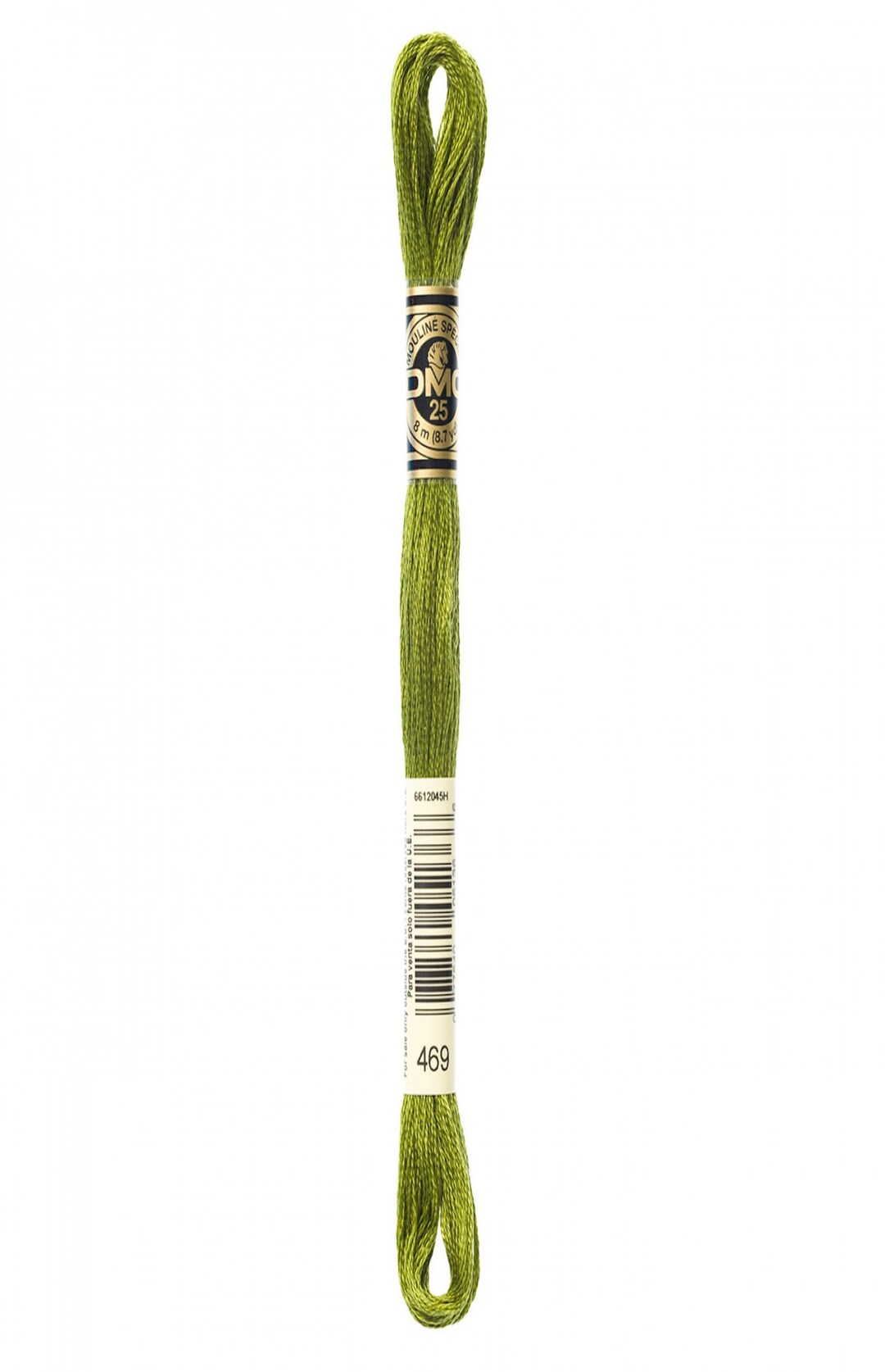 DMC 469 Avocado Green Six Strand Embroidery Floss 117 100% Cotton 8.7 ...